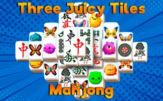 Three Juicy Tiles Mahjong | Play Now!